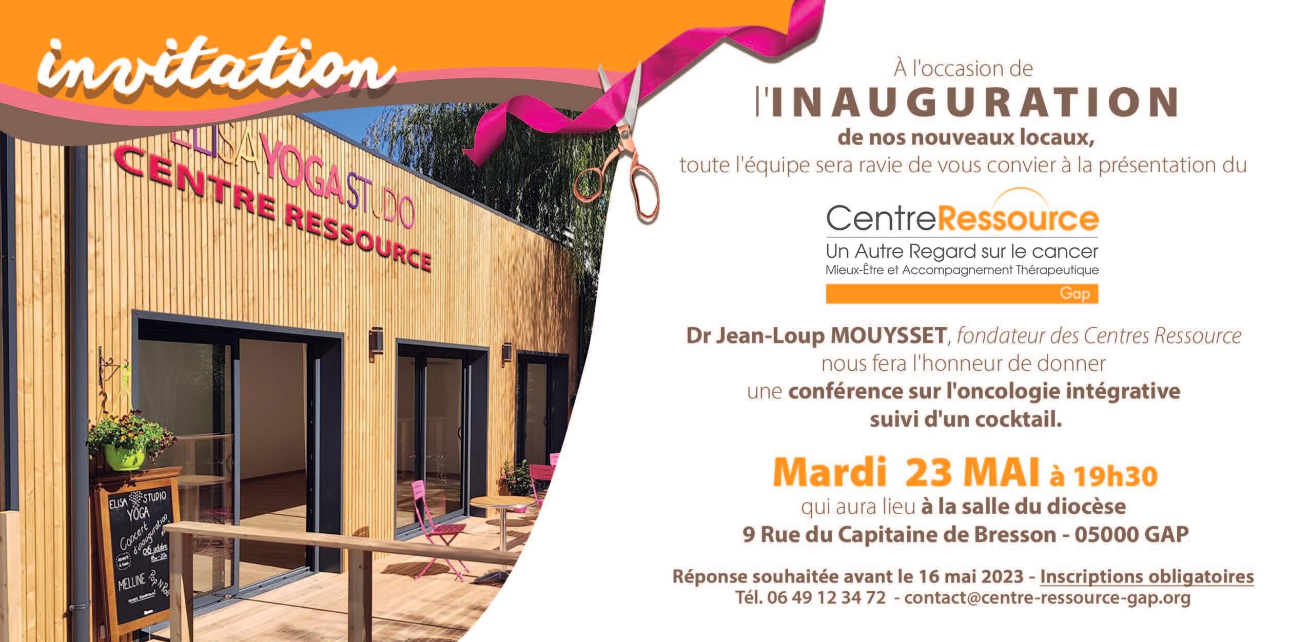 Inauguration Centre Ressource Gap - Centre Ressource Gap